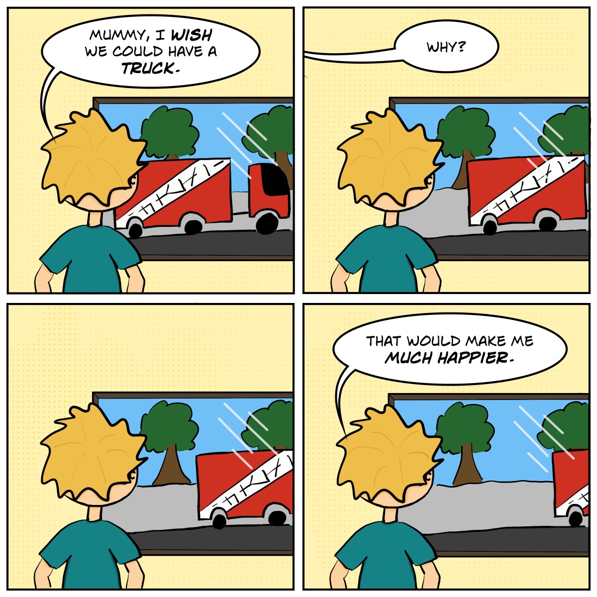 A truck – Tess Needham